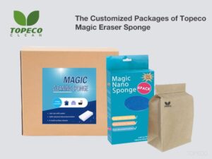 Magic Eraser Sponge With Non woven Fabric – Topecoclean