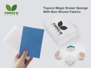 Magic Eraser Sponge With Non woven Fabric – Topecoclean