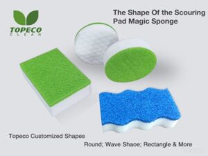 Scouring Pad Magic Sponge – Topecoclean